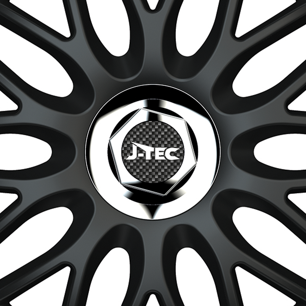 ERSATZ - Radnaben Abdeckung (chrom) für J-TEC Radkappen - Auto Radkappen